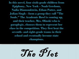 The View from Saturday by E.L. Konigsburg | PPT