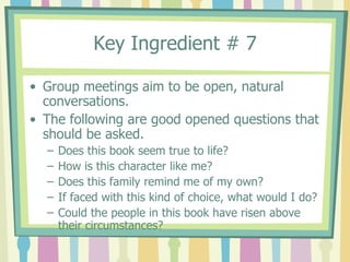 Literature circles | PPT