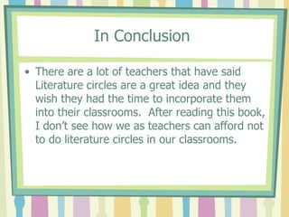 Literature circles | PPT