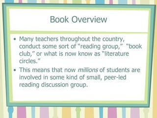 Literature circles | PPT