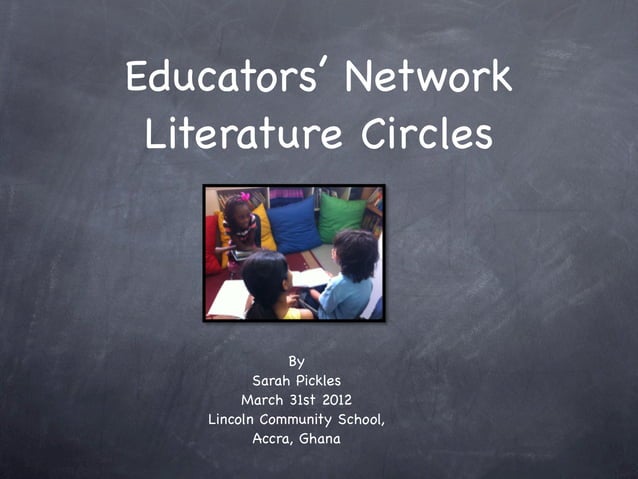 Literature circles | PPT