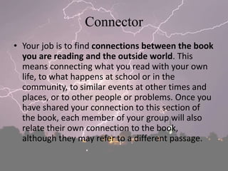 Literature circles | PPTX