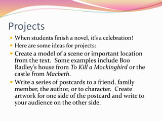 Literature circles for the 21st century part 3 | PPT
