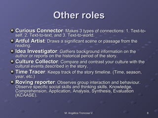 Literature circles ppt for lit workshop 141210 | PPT