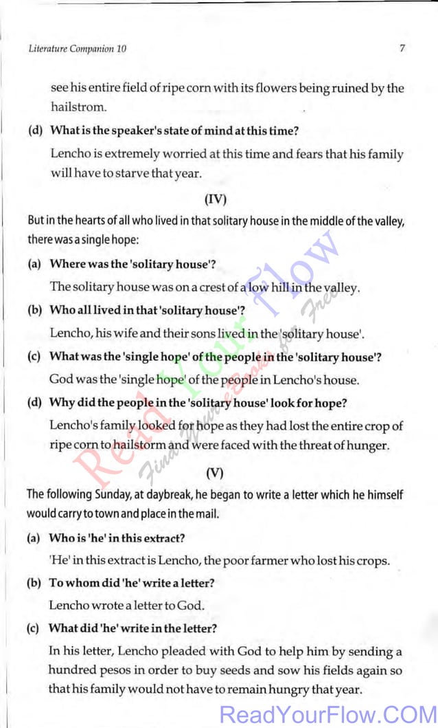 Literature Companion FIRST FLIGHT Class 10 | PDF | Air Travel | Travel Type