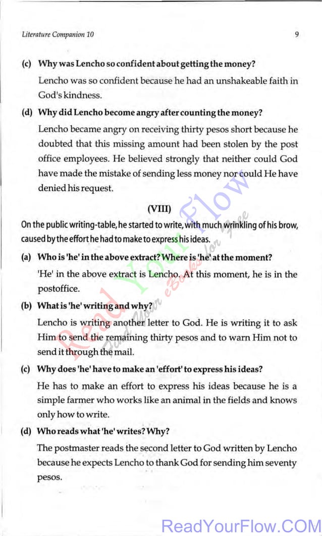 Literature Companion FIRST FLIGHT Class 10 | PDF | Air Travel | Travel Type