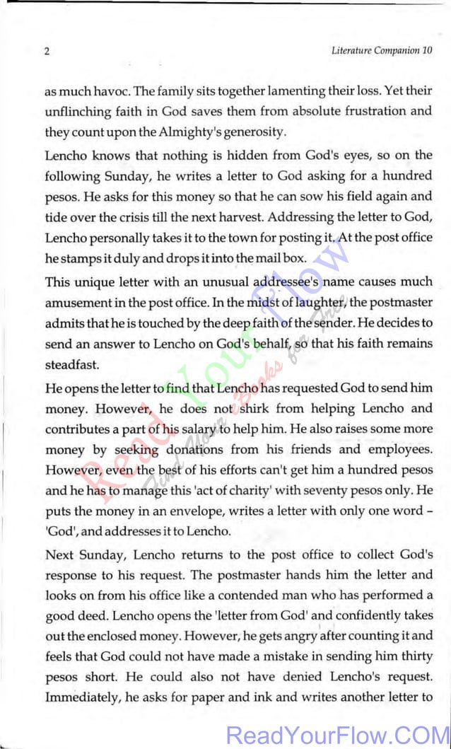 Literature Companion FIRST FLIGHT Class 10 | PDF | Air Travel | Travel Type