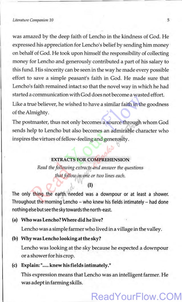 Literature Companion FIRST FLIGHT Class 10 | PDF | Air Travel | Travel Type