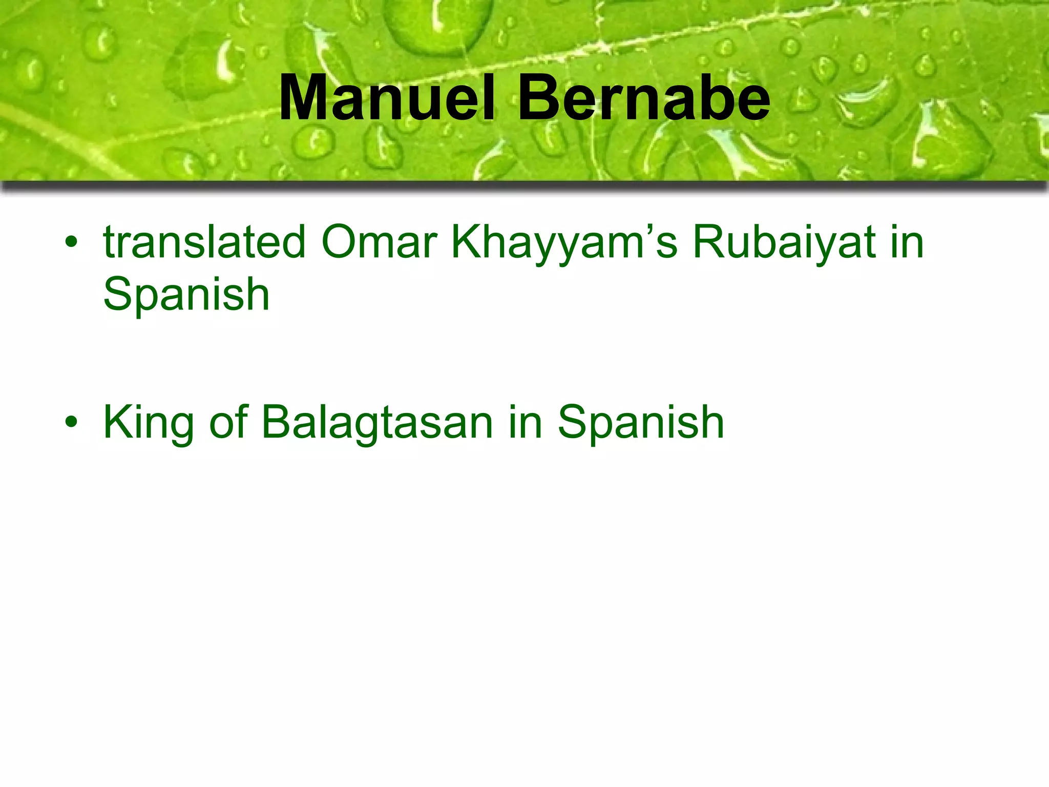 Literature during the american period | PPT