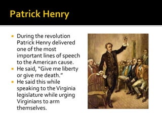 Literature during the American Revolution | PPTX