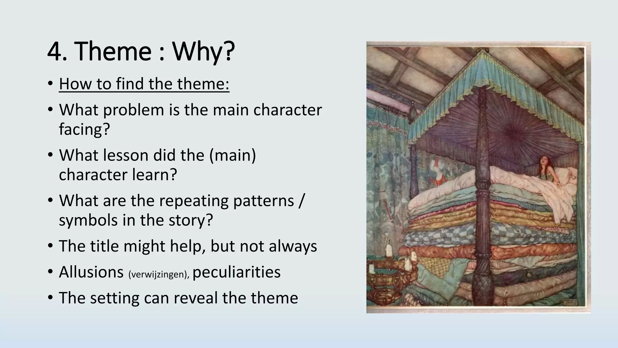 Literature: elements of fiction | PPTX