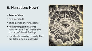 Literature: elements of fiction | PPTX