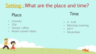 Literature elements of literature | PPSX