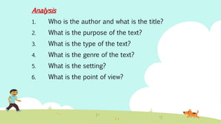Literature elements of literature | PPSX