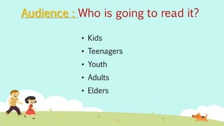 Literature elements of literature | PPSX