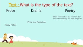 Literature elements of literature | PPSX