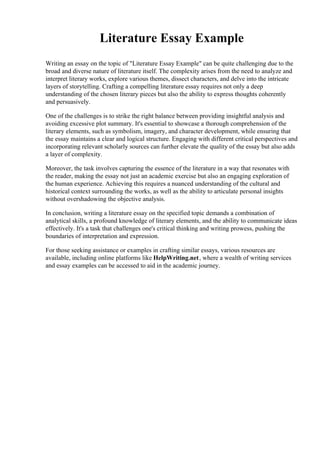Literature Essay Example.pdf