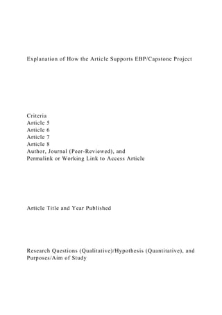 Literature Evaluation Table 100.0 Article Selection5.0.docx