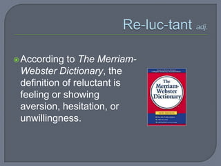 Literature for reluctant readers | PPT