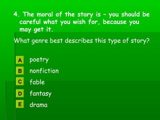 Literature genre quiz | PPT