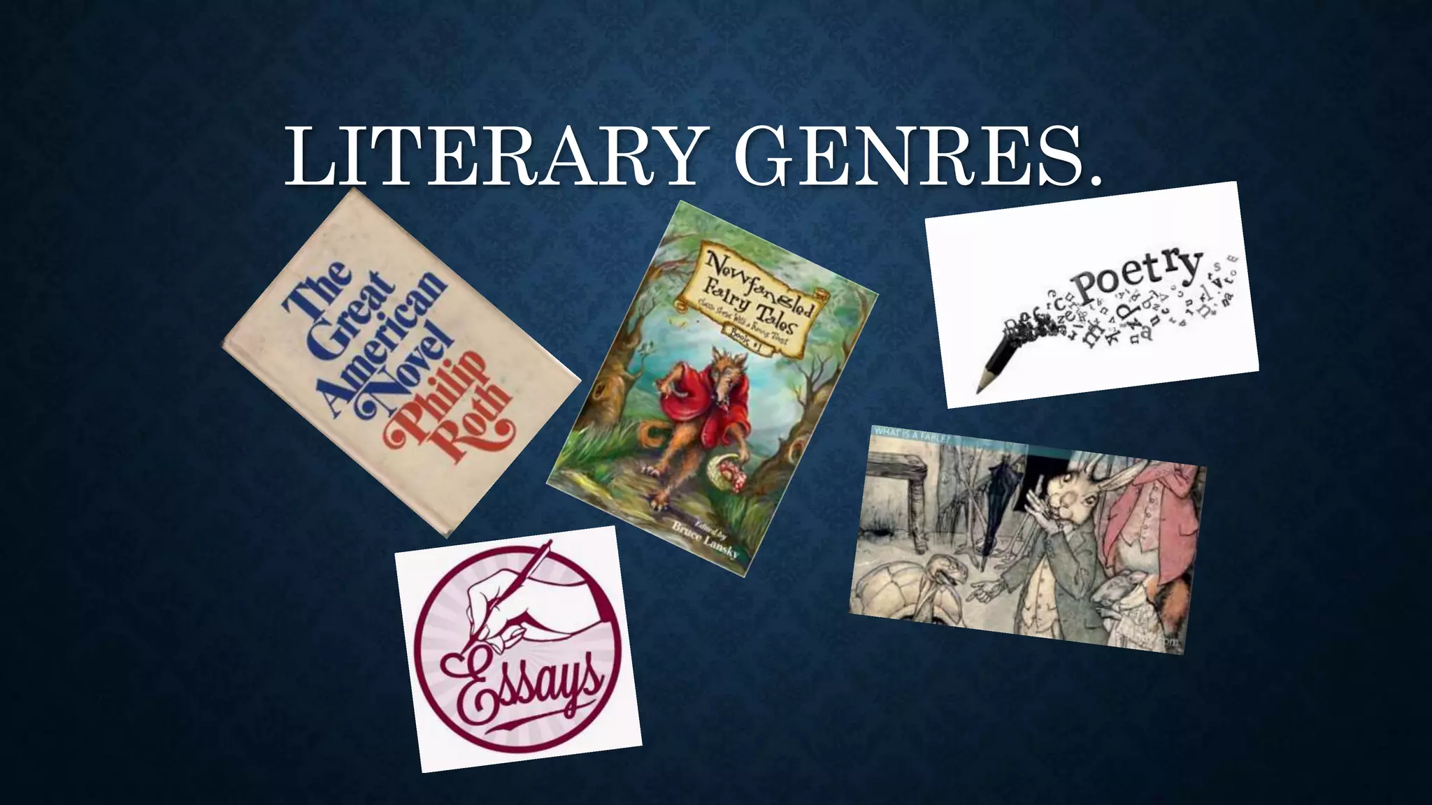 Literature genres. | PPTX