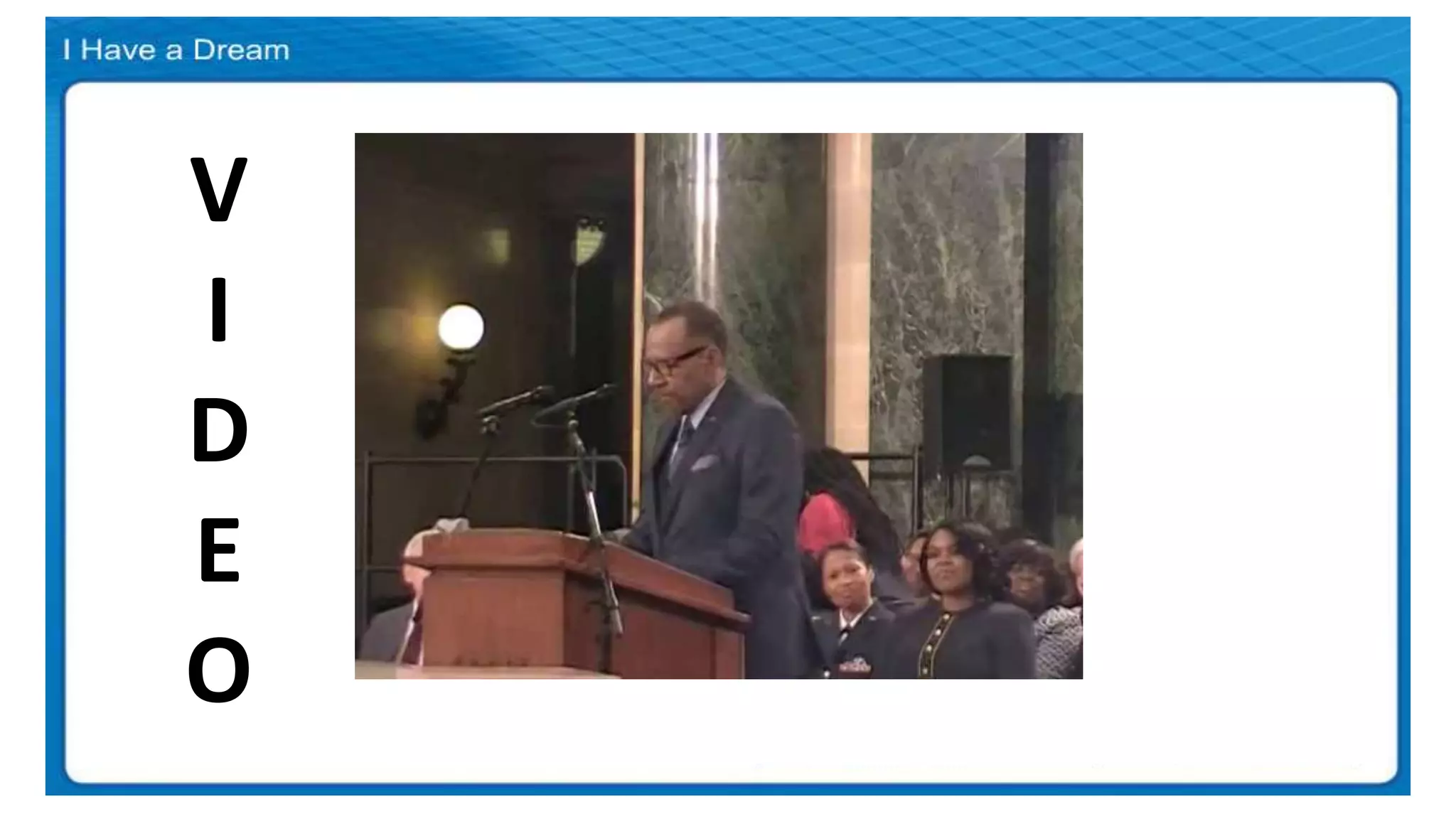 Literature i have a dream powerpoint | PPT