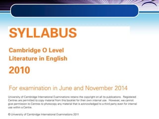 Literature_in_English_Syllabus | PPTX