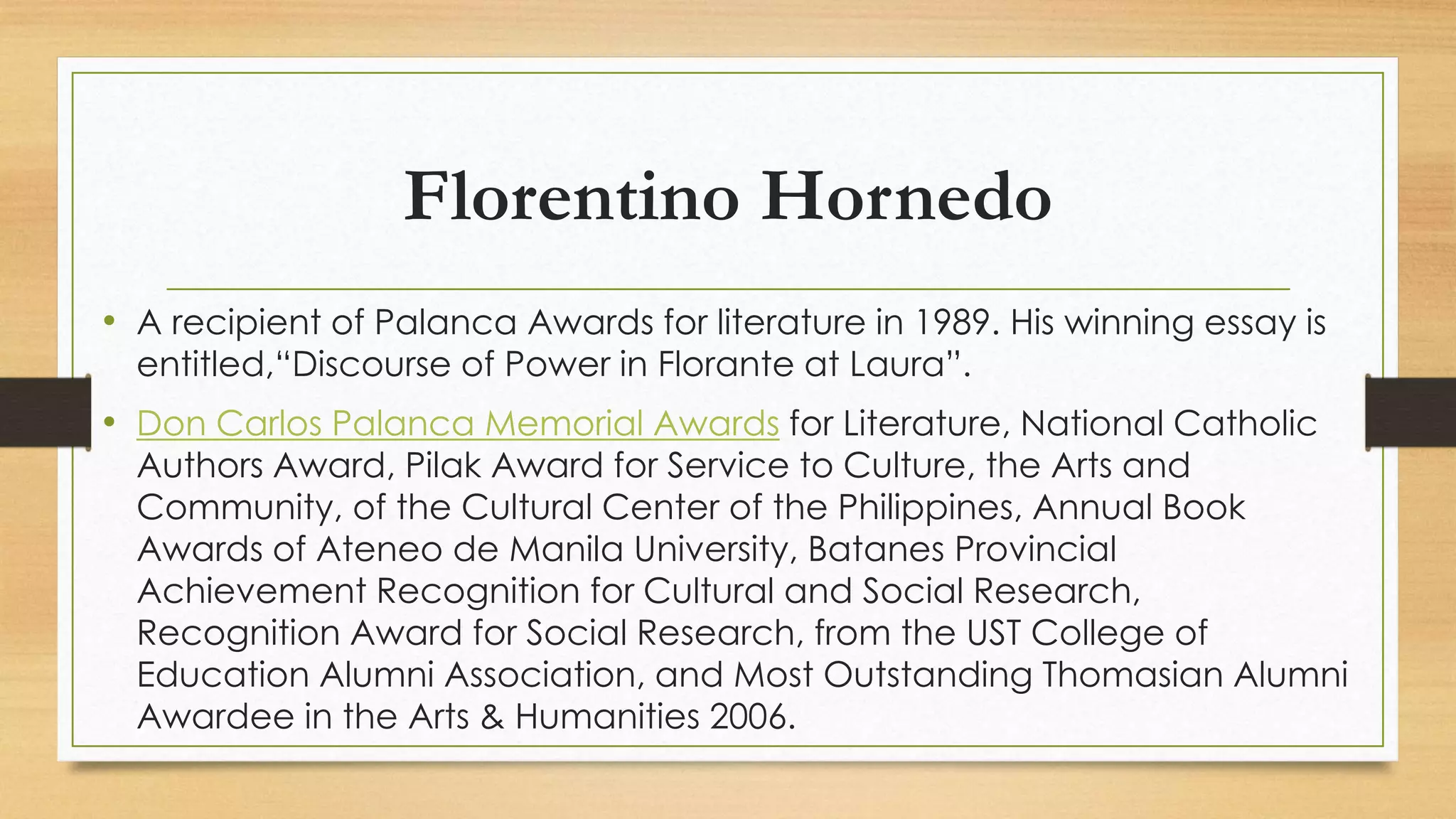 Literature in region 2 | PPTX