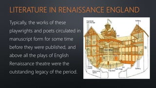 Literature in Renaissance England | PPTX