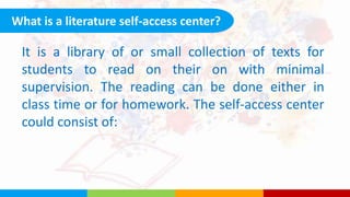 Literature in the classroom | PPT