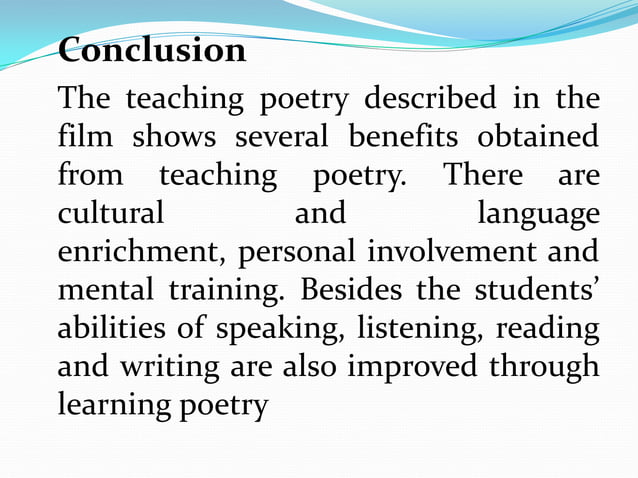 The Analyze Movie "dead poet society" | PPTX | Books and Literature