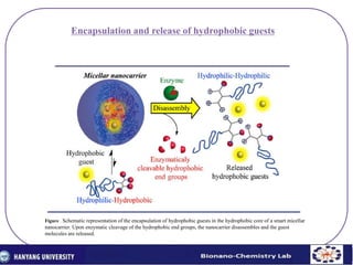 Enzyme responsive amphiphiles | PPTX
