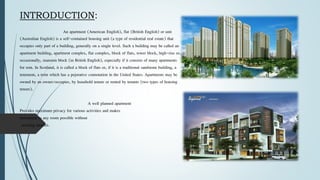 Literature of apartment | PPTX
