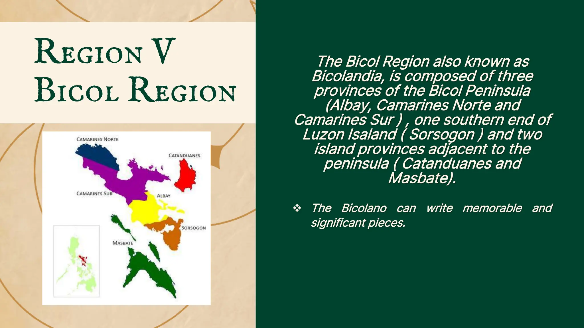 Literature of Luzon Region upto 50 plus slides to choose.pptx