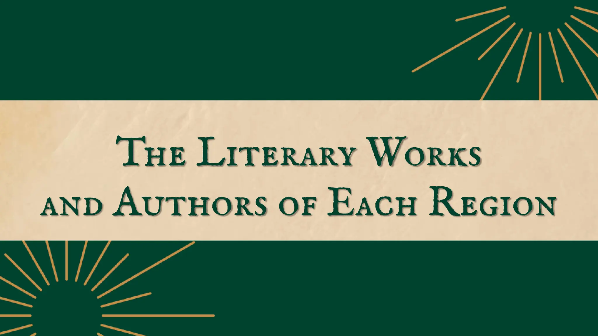 Literature of Luzon Region upto 50 plus slides to choose.pptx