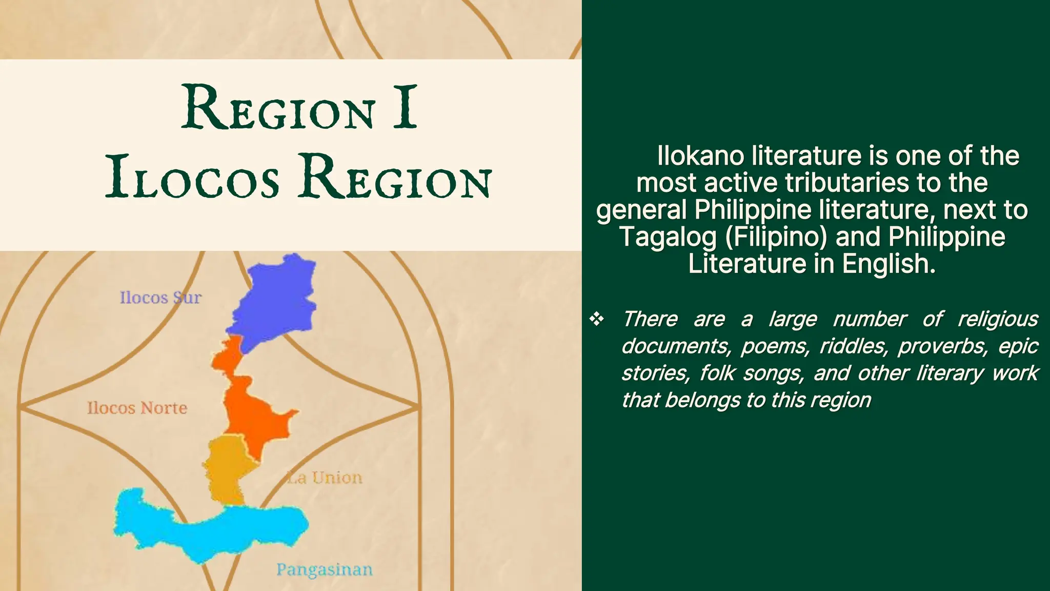 Literature of Luzon Region upto 50 plus slides to choose.pptx