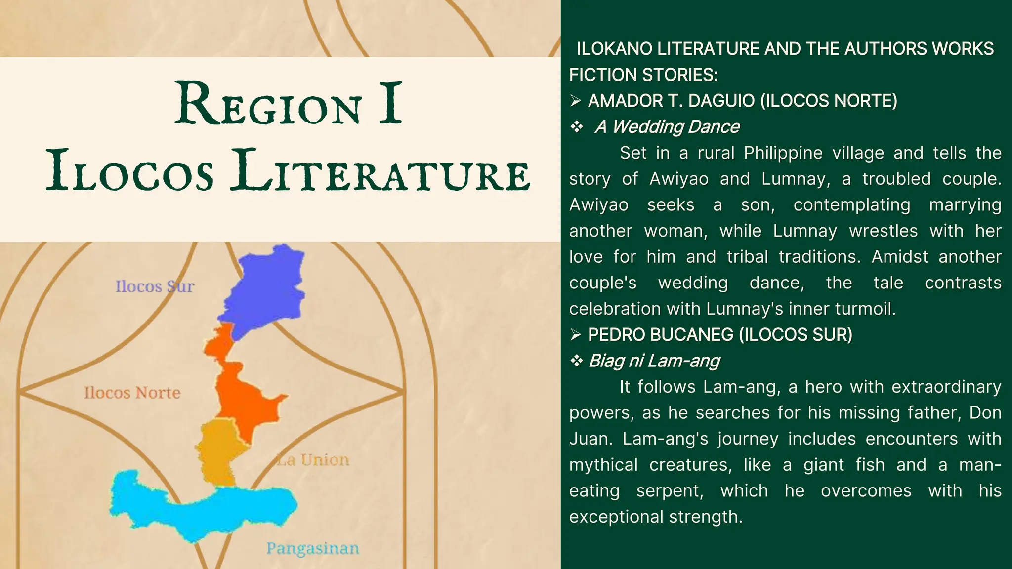 Literature of Luzon Region upto 50 plus slides to choose.pptx