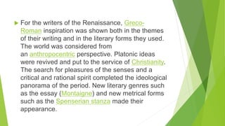 Literature of Renaissance in Italy Lecture 2.pptx