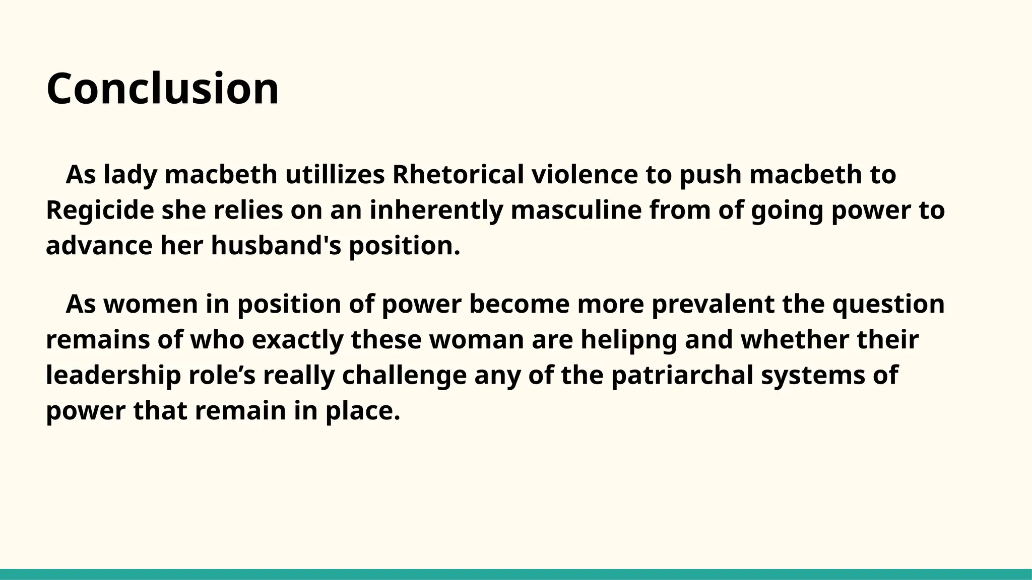 Lady macbeth - Feminist Reading,Macbeth | PPTX