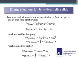 Energy observation in jerk decoupled translatory feed axes | PPSX