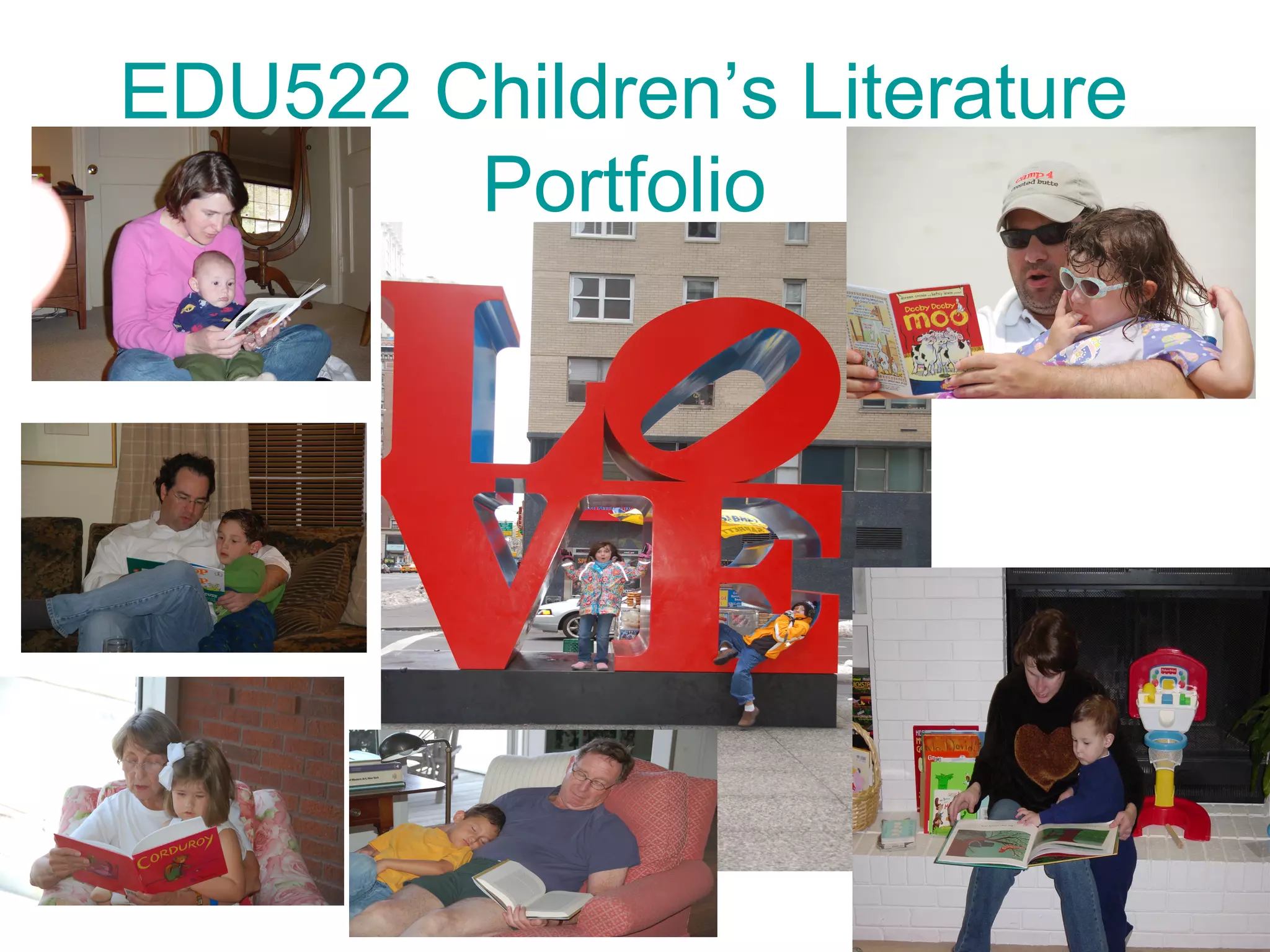 Literature portfolio EDU522 | PPT