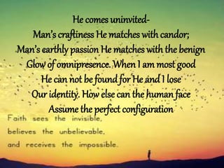 A DefInition Of GoD | PPT