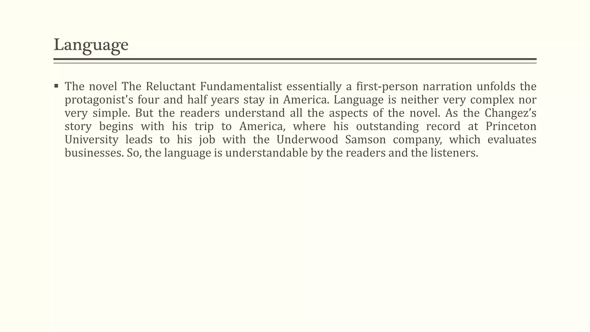 postmodernism elements in the novelThe Reluctant Fundamentalist by ...