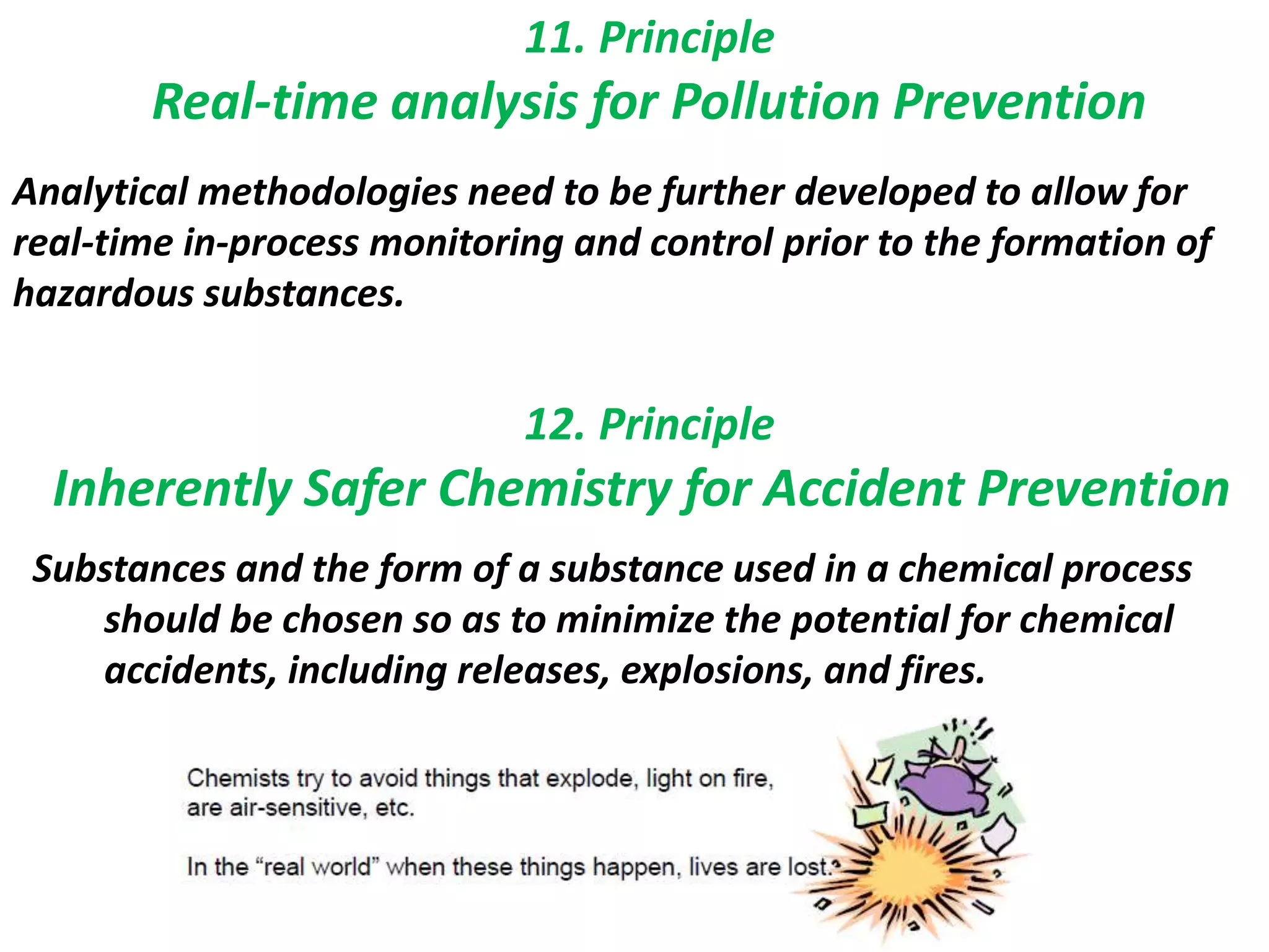 12 principles of Green chemistry | PPTX
