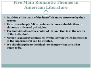 Literature "romantic movement and ghotic | PPT