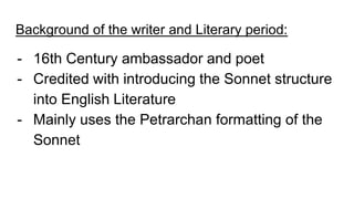 Literature presentation | PPTX