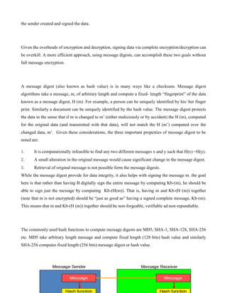 Literature review of Digital Signature | DOCX