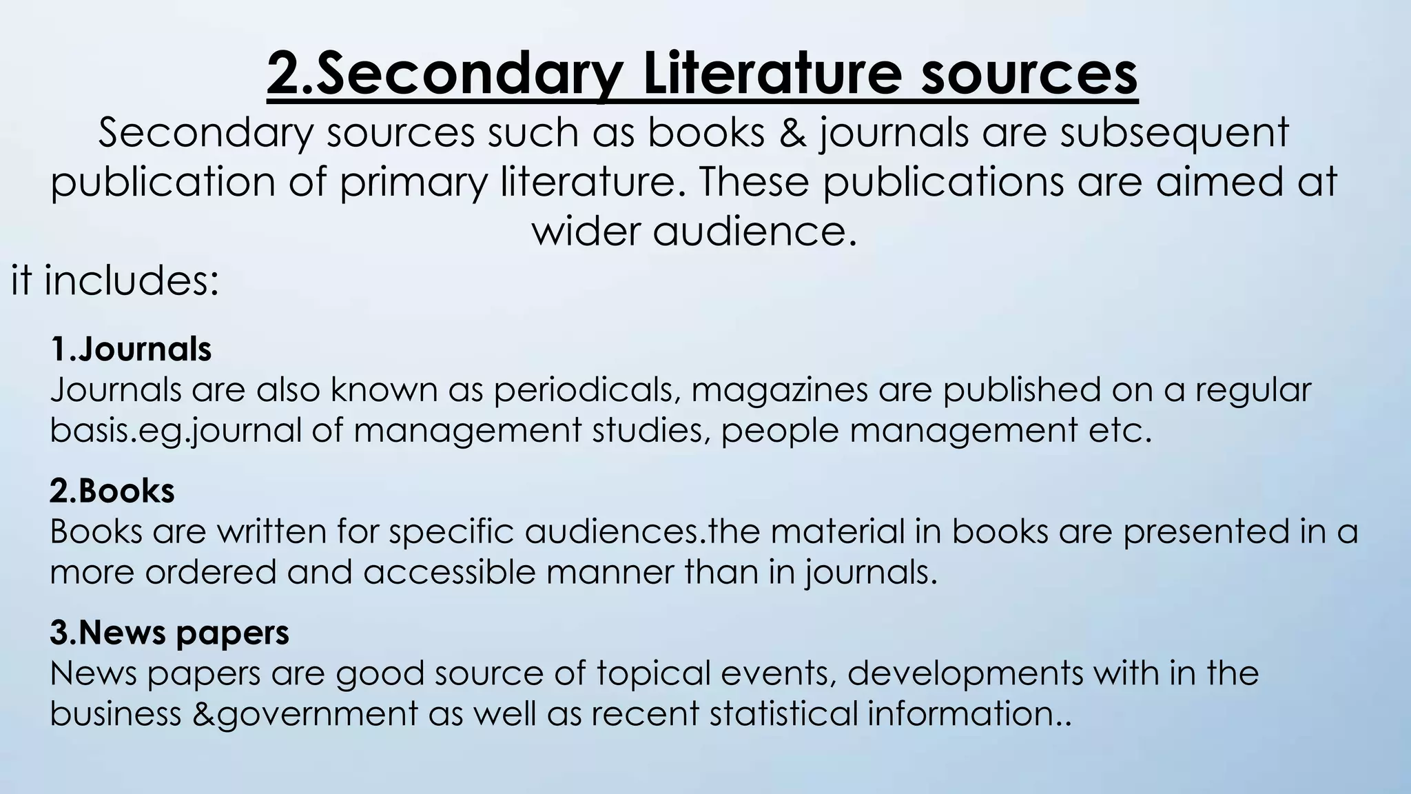 Literature review in research methodology | PPTX