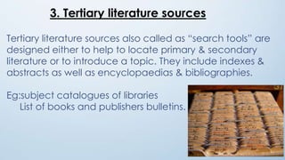 Literature review in research methodology | PPTX