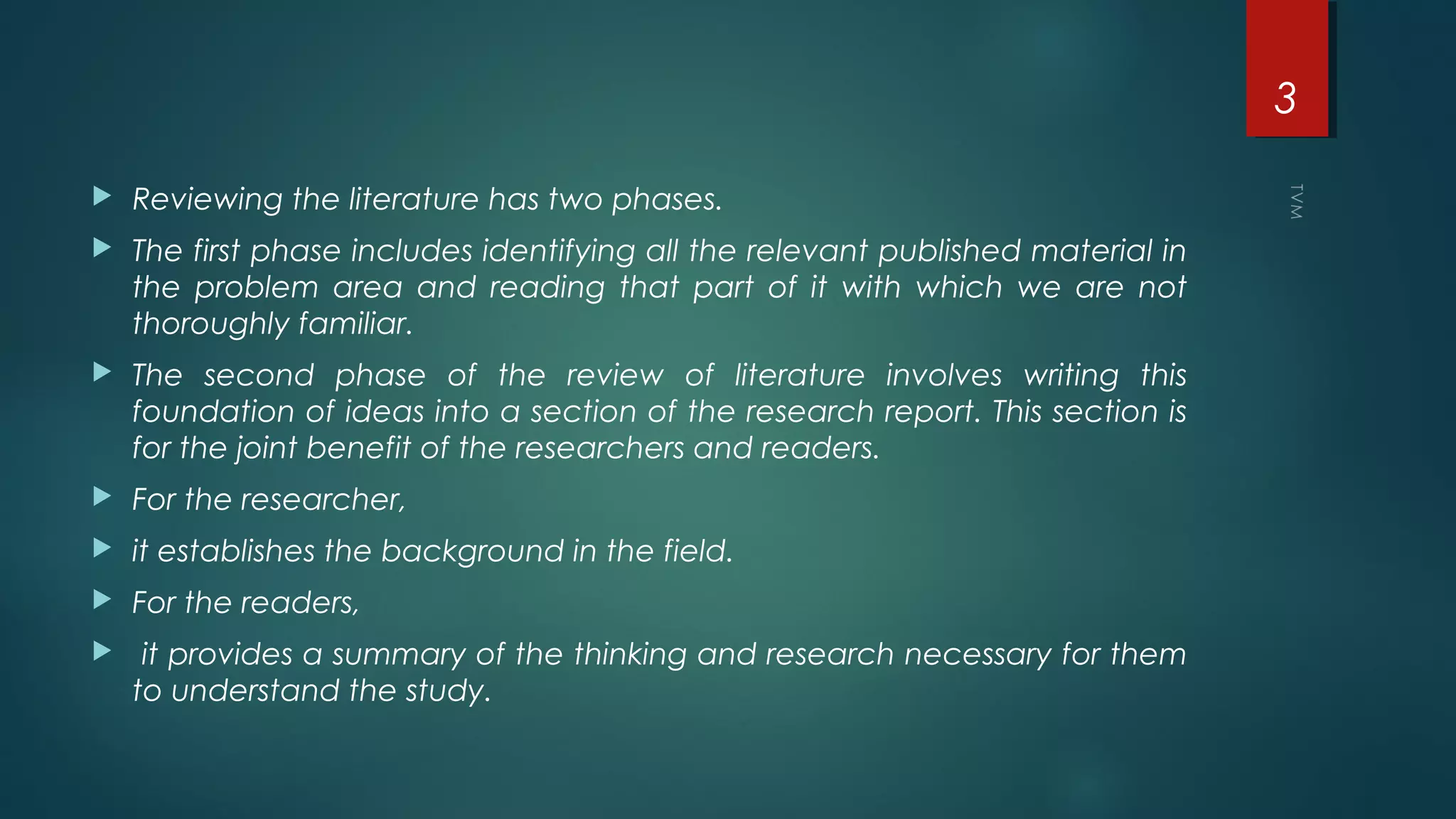 Literature review | PPT